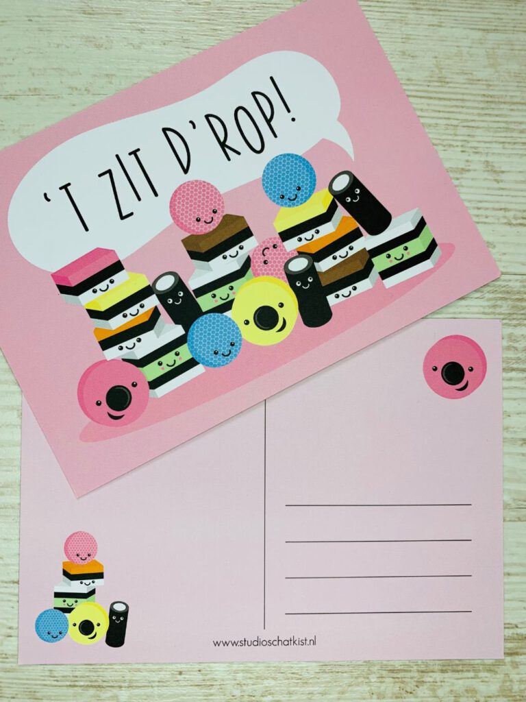 Sticker drop 'T zit d'rop - Meer dan een lintje